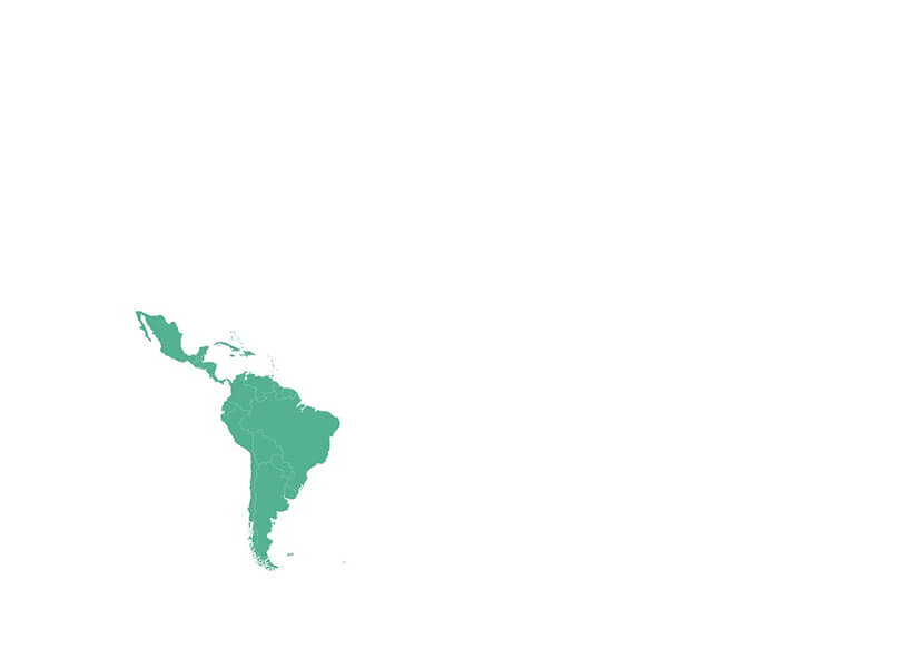AGWM Map: Latin America Caribbean | AGWM